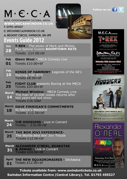 What's on in Swindon 2012 | SwindonEvent | SwindonWeb
